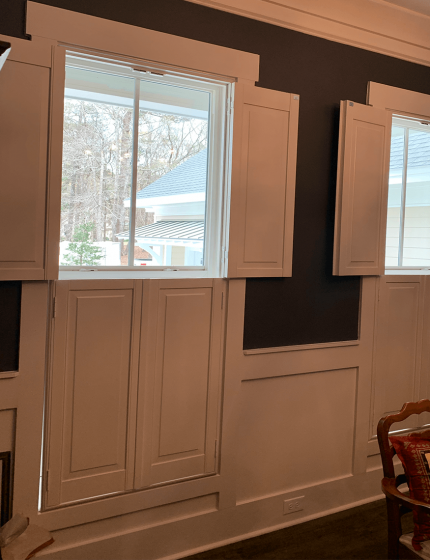 Interior Paneled Shutters